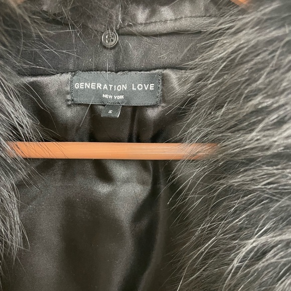 Generation Love | Jackets & Coats | Generation Love Genuine Fur Jacket ...